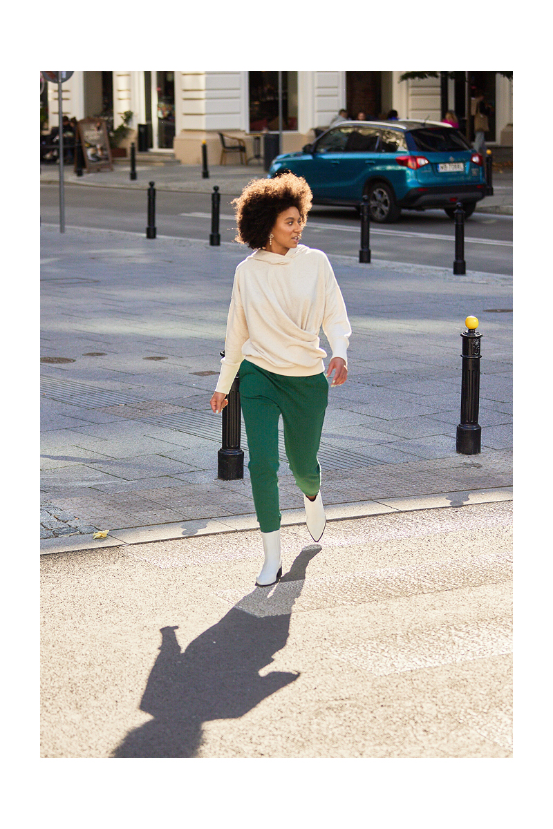 MISS DRAPER natural vanilla hoodie